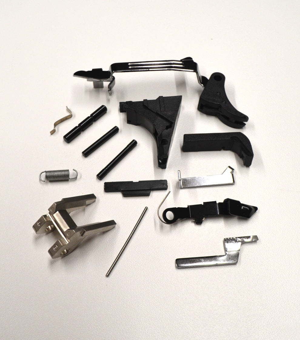 GLOCK 17 LOWER PARTS KIT + LOCKING BLOCK – GUNGRIPPER