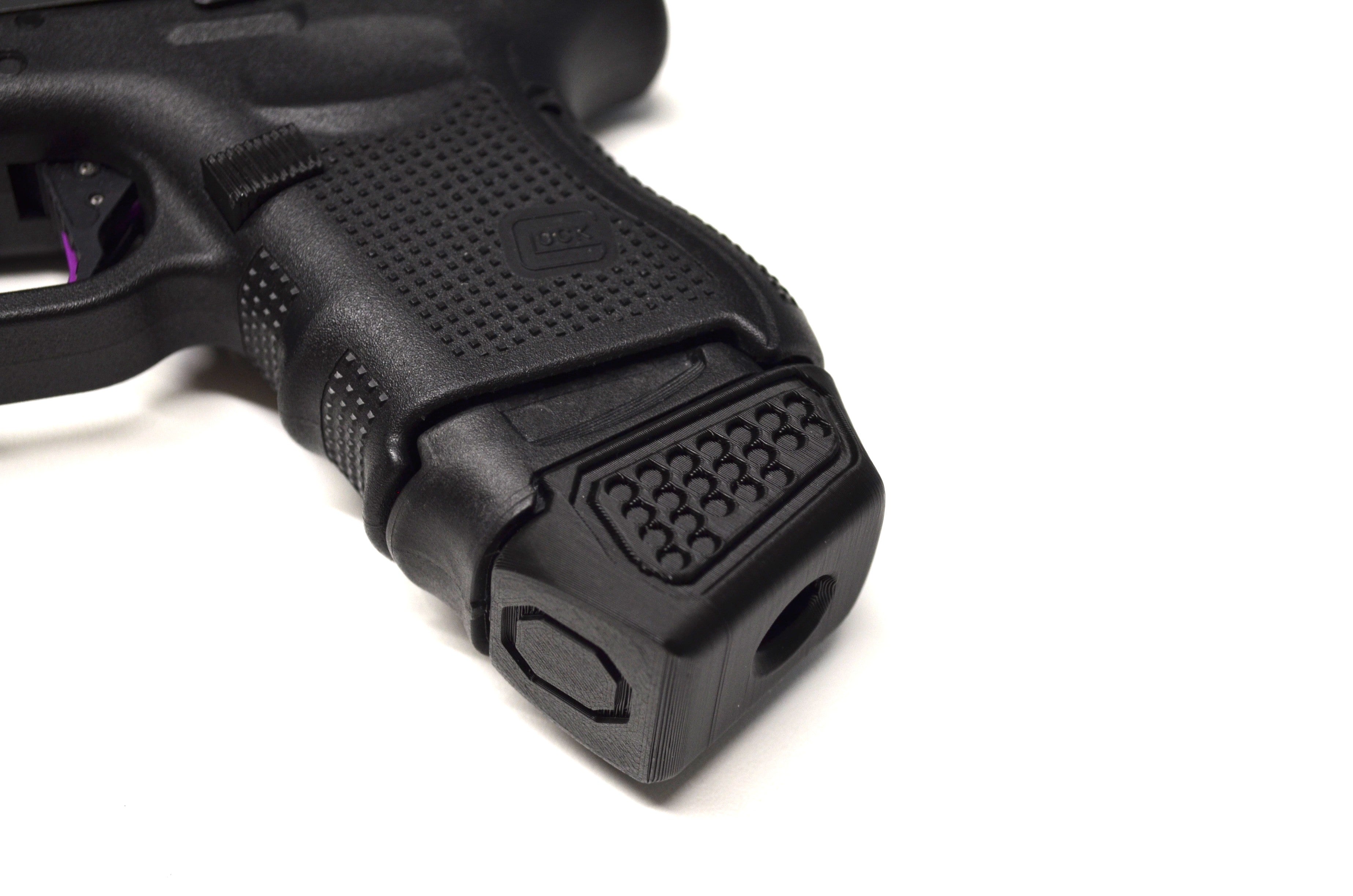 5 x MAGAZINE BASE PADS +0 FITS MAGPUL PMAG'S GLOCK 17 19 26 – GUNGRIPPER