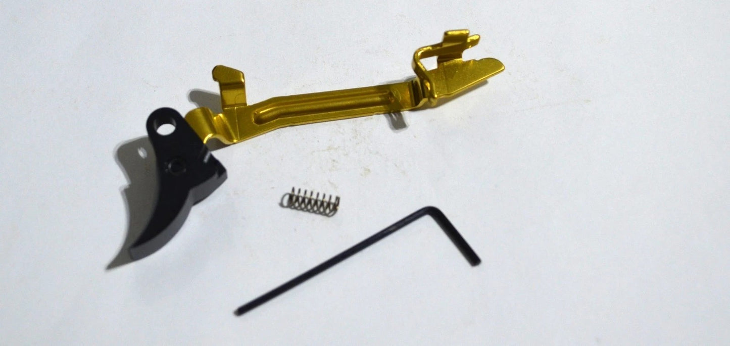 GLOCK CURVE TRIGGER ASSEMBLY GEN 3-4 (17-19-22-23-26 PSA DAGGER ...