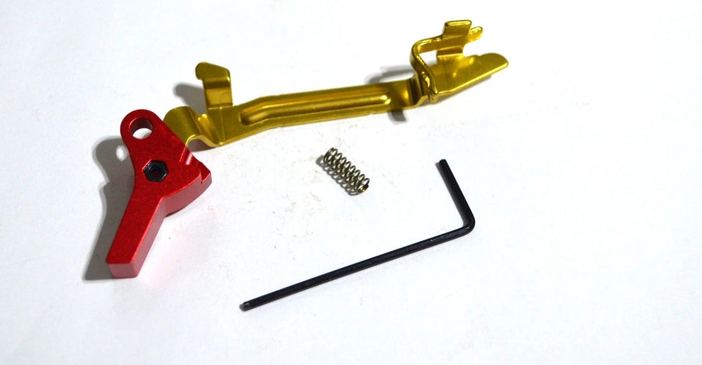 GLOCK FLAT TRIGGER ASSEMBLY GEN 3-4 (17-19-22-23-26 PSA DAGGER ...
